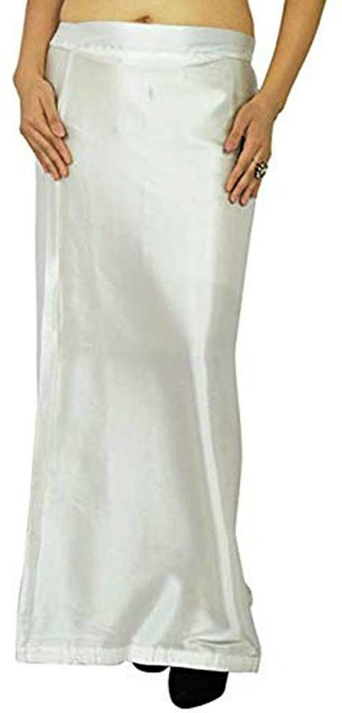 Buy KAVYA DESIGNERSStyl Women Silver Hosiery Saree Petticoat Online at ...