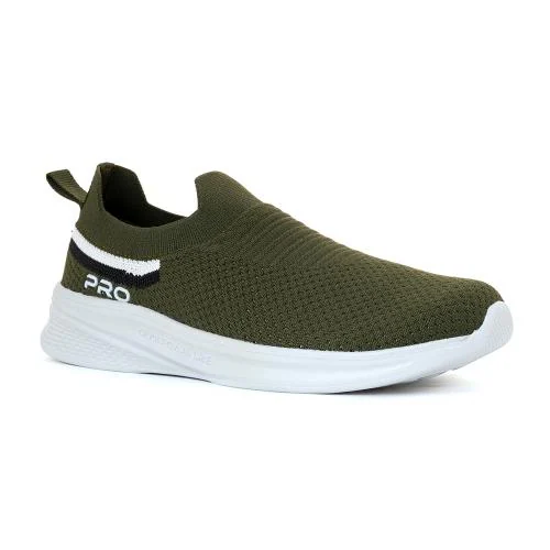 Buy Khadim Pro Olive Green Walking Sports Shoes for Men Online at Best ...
