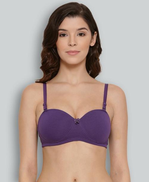 Buy Lyra Women's Cotton Padded Violet Bra Online at Best Prices in India - JioMart.