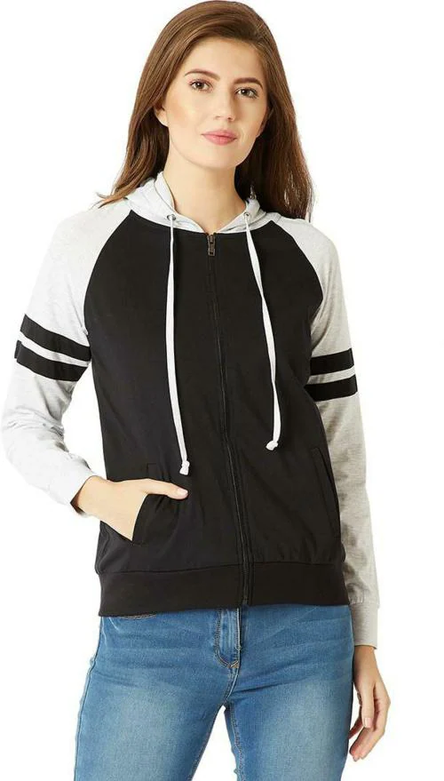 Buy Miss Chase Women Multicolor Solid Cotton Single Jacket Online at ...