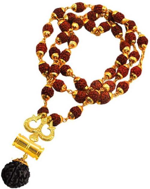 Buy Aurra Stores Lord Shiva New Design Trishul Locket With Puchmukhi ...