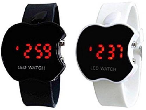 Buy Yintai Digital Black Dial Black Strap Watch For Boys And Girls ...