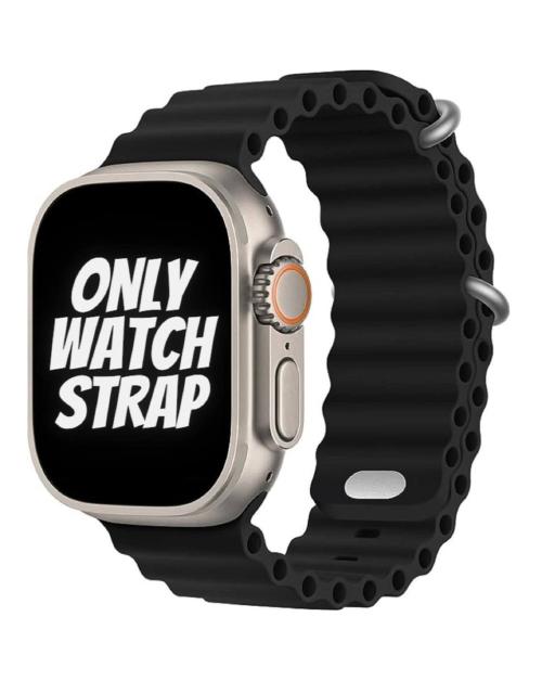 Buy SPY TECH Watch Band - Ocean Band - 49mm - Black - One Size (Fits ...