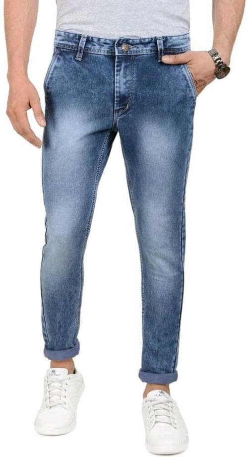 Buy Moulty Men Blue Denim Regular Jeans Size 32 Online at Best Prices ...