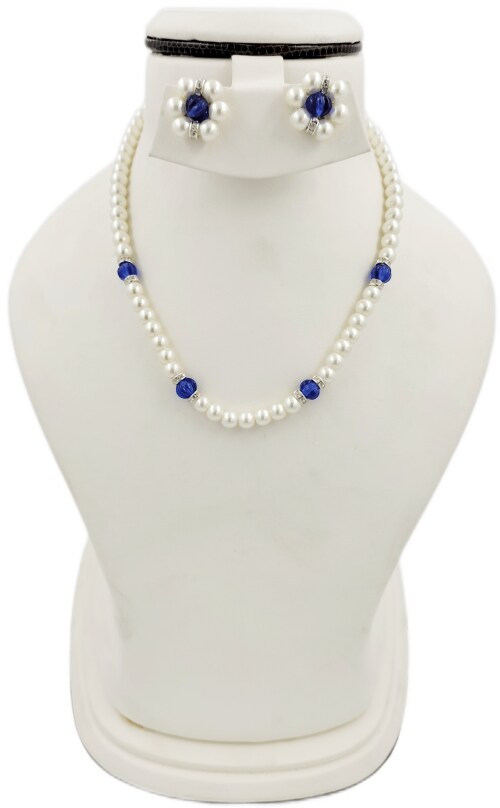 Buy Kashvi pearls 1line multi Necklace set for women and girls Online ...