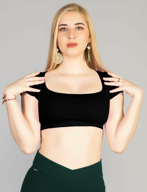 Buy AD2CART A4192 Women Cotton Tv oval neck Butterfly Sleeve Online at Best Prices in India ...