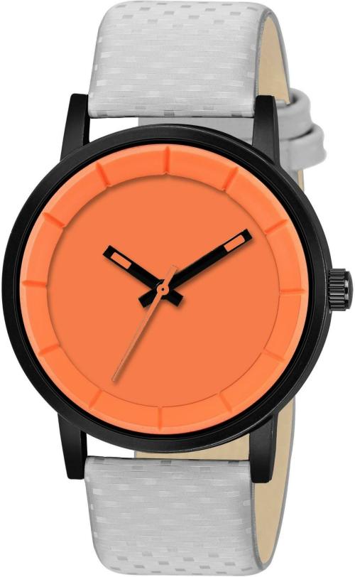 Buy Splazos Analog Peach Dial Silver Strap Watch for Men Online at Best ...