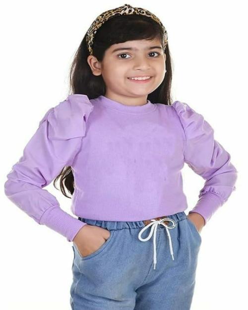 Buy KHATIJA GARMENTS Stylish & Fancy Full Sleeves Tops for Girls Puff ...