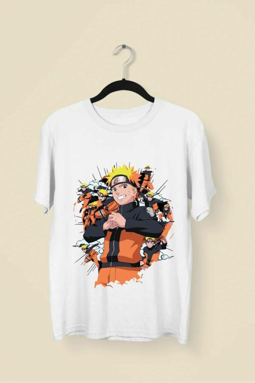 Buy Wild Punk Naruto Gang 100% Cotton Unisex Premium Printed Tshirt ...