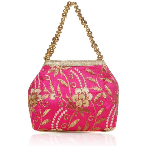 Buy Wenz Potli Bags for Women Evening Bag Clutch Ethnic Bride Online at ...