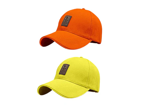 Buy CLASSYMESSI EDIKO Cap Combo Pack of 2 Cotton Cap for Men's and ...