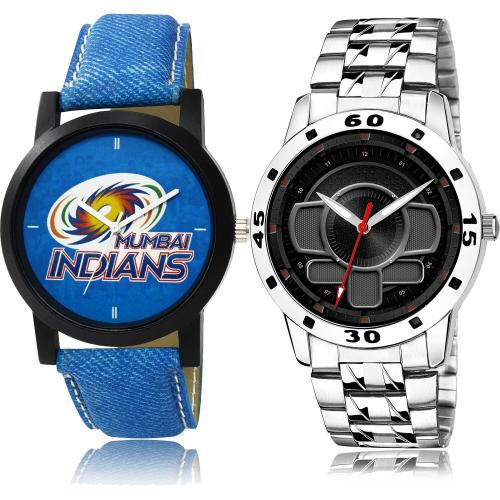 Buy GROOT Classical Rich Mumbai Indians Squad (Mi) Ipl And Silver Chain ...