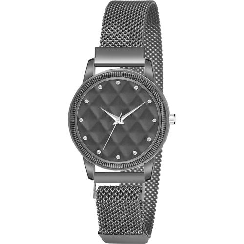 Buy LYONORA Wrist Watch Black Dial Black Strap Analog Watch for Girls ...