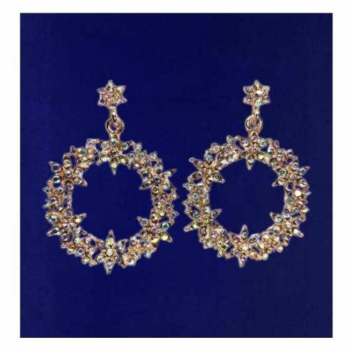 Buy TREND KREATIONS Multicolour Round Shape Glamorous Earrings Elevate ...