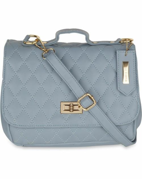 Buy Anna Claire Light Blue PU Sling Bag Online at Best Prices in India ...