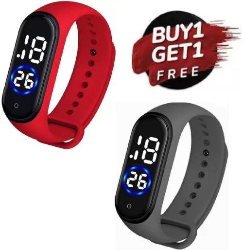 Buy Hala M4 Stylish Red & Grey Combo Collection - For Boys & Girls M4 ...