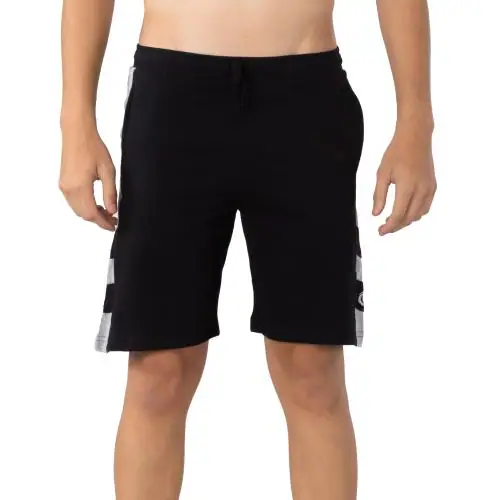 Buy Chromozome Men Black Cotton Solid Single Shorts Online at Best ...