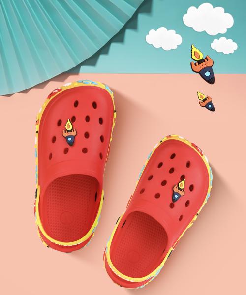 Buy Aqualite Unisex Red, Yellow Clogs Online at Best Prices in India ...