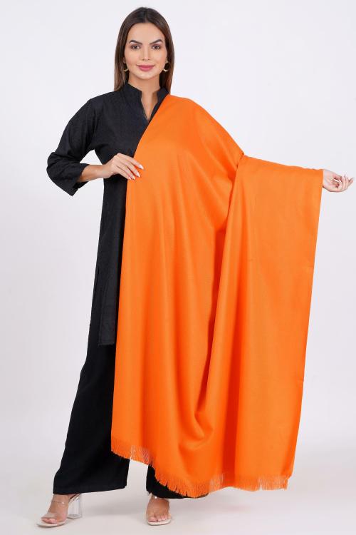 Buy V Vrinde Women Orange Shawl Online at Best Prices in India - JioMart.
