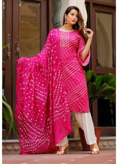 Buy Shri Krishna Fabric Women's Rayon Printed Short Kurti With Punjabi ...