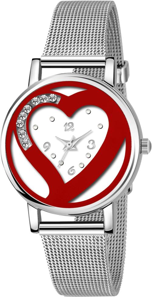 Buy TRUE COLORS Analog White Dial Silver Strap Watch for Women Online ...