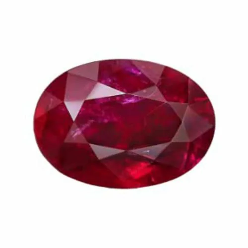 Buy The Gallery of Gemstone 4.75 Carat 5.20 Ratti Genuine Red Stone ...