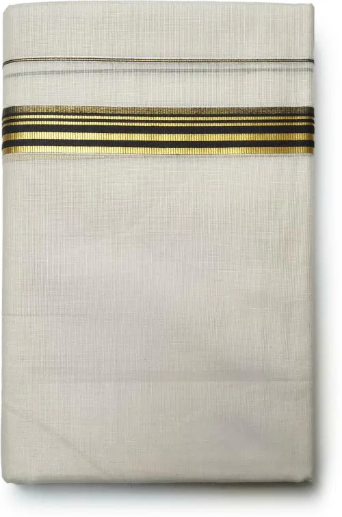 Buy VAIRAVAA TEX Fabrics Men Blue Solid Pure Cotton Dhoti Online at ...