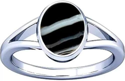 Buy Chopra Gems & Jewellery Brass Sulemani Hakik Stone Ring (Men and ...