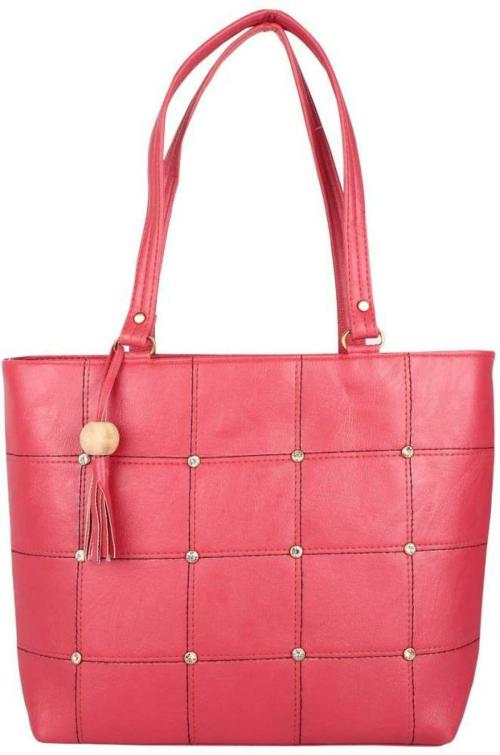 Buy FANEX Extra Spacious PU Hand-held Bag - 40 X 28 cm Online at Best ...