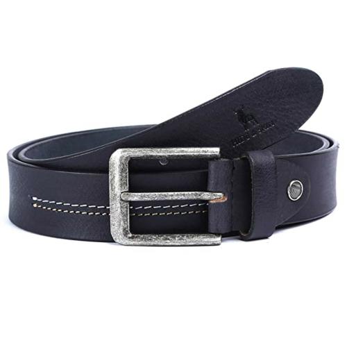 Buy Hide And Skin Black Men Leather Jackson Belt Online at Best Prices ...