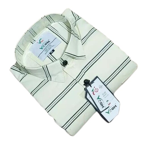 Buy VCOM Cotton Regular Fit Stylish Fancy Comfortable Line Printed ...