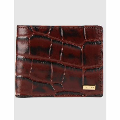 Buy Cross Brown & Taupe Coco Signature Bi-Fold Coin Wallet Online at ...