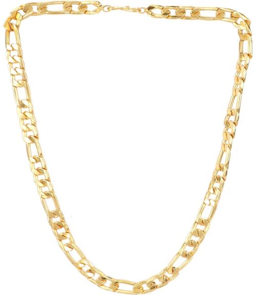Buy Samridhi DC Gold-plated Brass Fancy Elegant Chain for Men & Women ...
