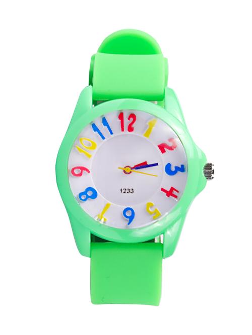 Buy Spiky Green Dial Analog watch for Girls & Boys Wrist Watch For Kids ...