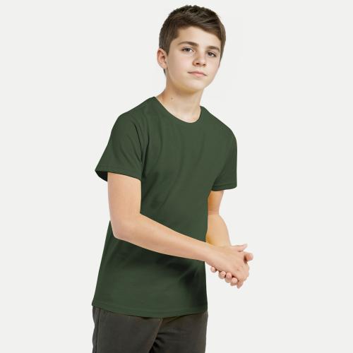 Buy Rad Prix Boys Olive Crew neck T-shirt Online at Best Prices in ...