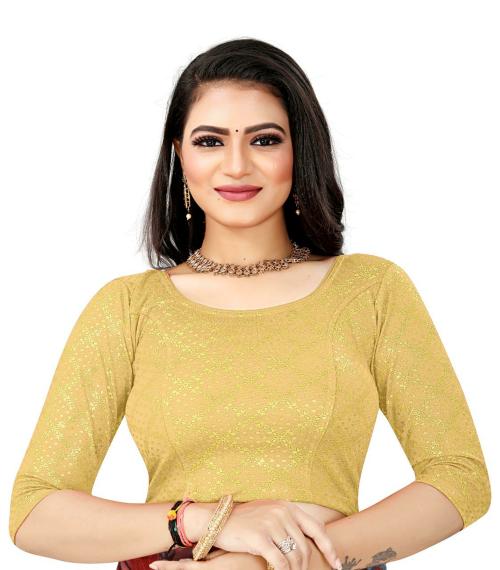 Buy ANAISHA CREATION FOIL PRINT STRECHABLE BLOUSE Online at Best Prices in India - JioMart.