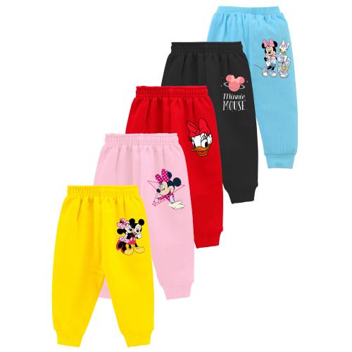 Buy Kuchipoo Regular Fit Baby Girls Pyjamas - Pack of 5 (DISNEY-PAJ ...