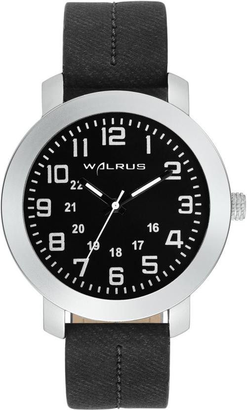Buy Walrus Analog Black Dial Black Strap Watch For Men Online at Best ...