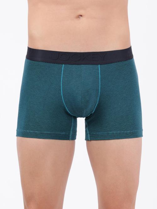 Buy Jockey Men's Ocean Depth Stripes Striped Modal Trunks Online at ...