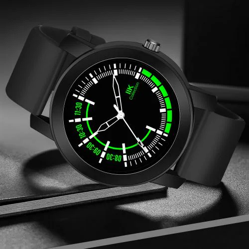 Buy IIK COLLECTION Watches for Men Round Numerical Dial Analogue Men ...