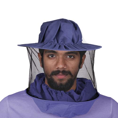 Buy TURRITOPSIS Bee Cap Honeybee Blue Cap Bee Veil for The Protection ...