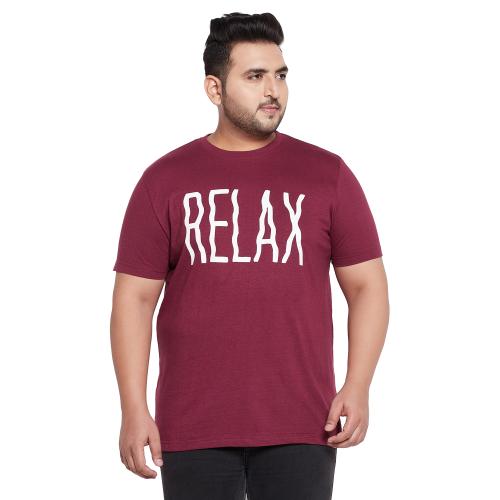 Buy Bigbanana Men Plus Size Prague Solid Round Neck Tshirt Online at Best Prices in India - JioMart.