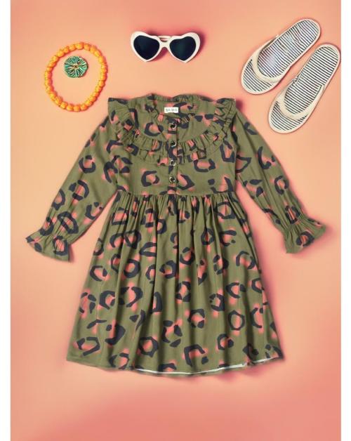 Buy Bella Moda Girls Fit And Flair Casual Wear Dress Online at Best ...