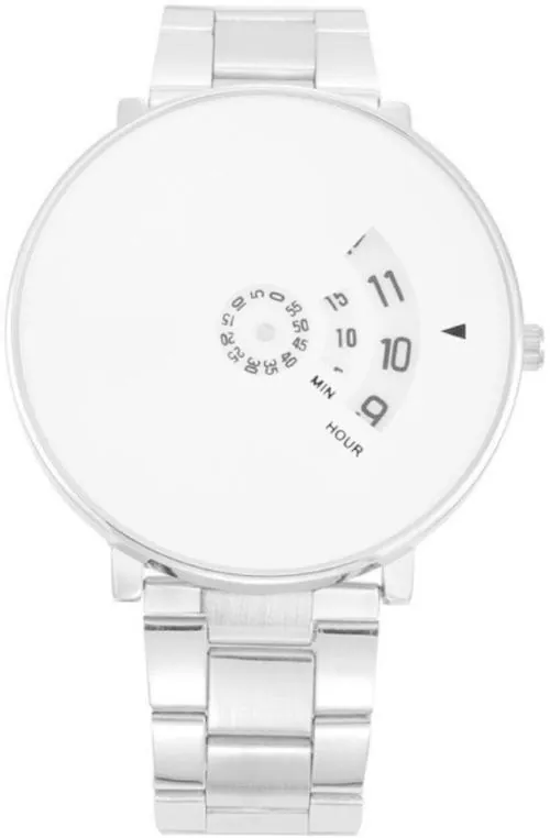 Buy Bolun Analog White Dial Silver Strap Watch For Men Online at Best ...