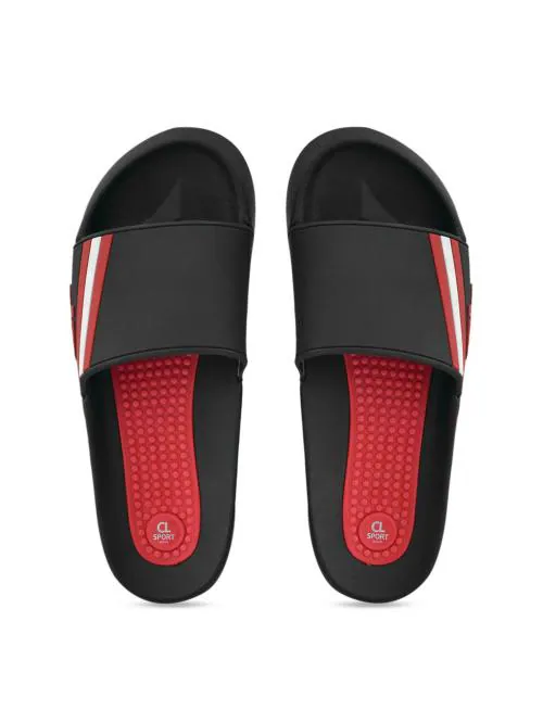 Buy CL Sports Black Sliders for Men Online at Best Prices in India ...