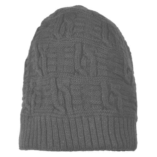 Buy CRUMPLED Woolen Knit Skull Cap with Stylish Crochet Braids for Men ...