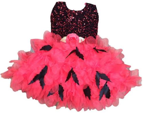 Buy Maruf Girls Red Net Fit and Flare Dress - 2 to 3 Y Online at Best Prices in India - JioMart.
