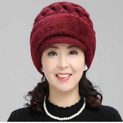 Buy Youth Ride Women Maroon Wool Blend Winter Cap Online at Best Prices ...