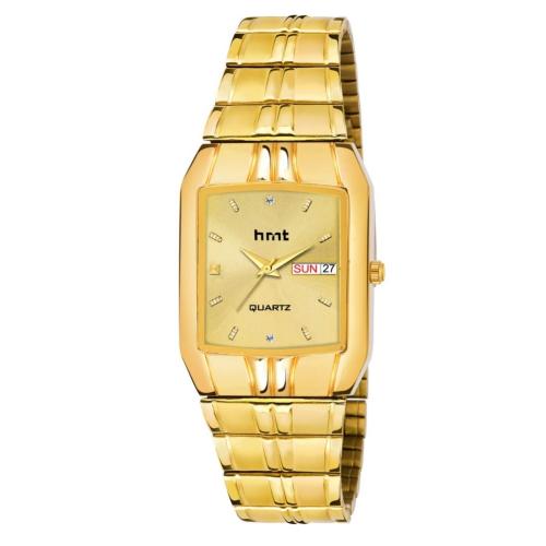 Buy hrnt Analog Gold Dial and Strap Watch for Men (HMTG-G9010) Online ...