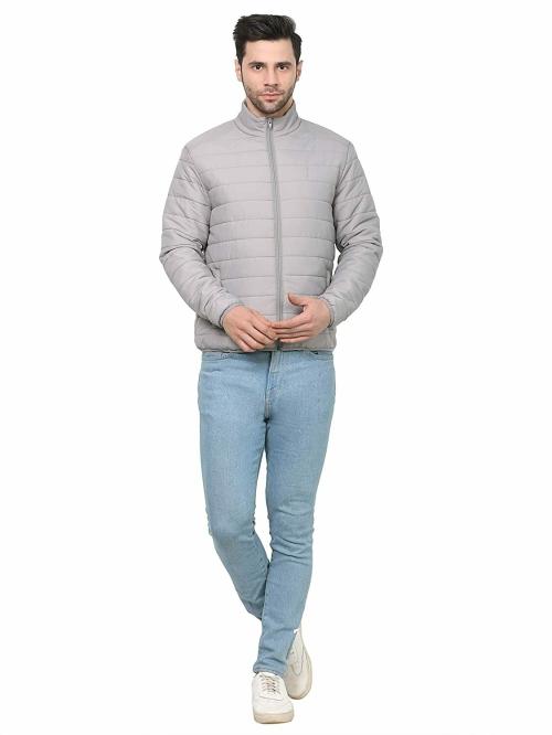 Buy SOC men's stylish and warm quilted puffer jacket water resistant ...